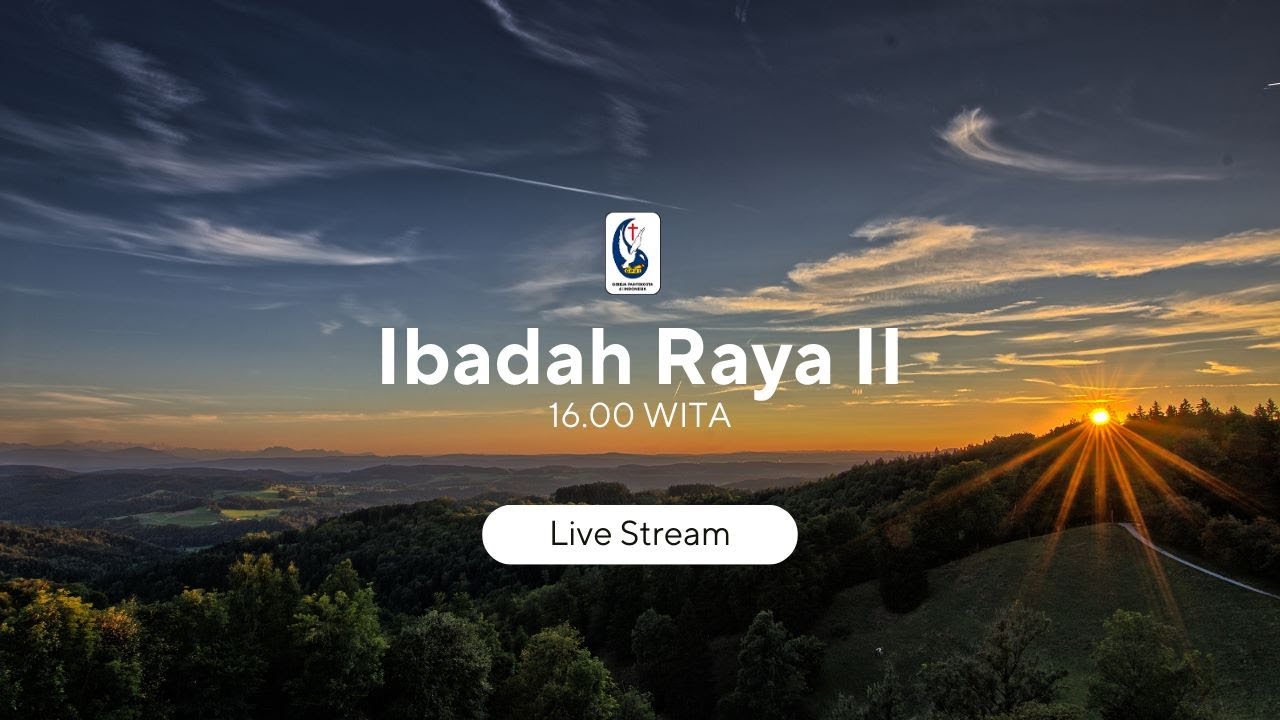 Ibadah Raya Ii Gpdi Persadamas Banjarmasin Minggu 21 Juli 2024 Youtube