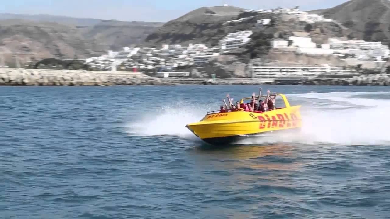 Jet Boat "El Diablo" - Canary Watersports (Puerto Rico, Gran Canaria ...
