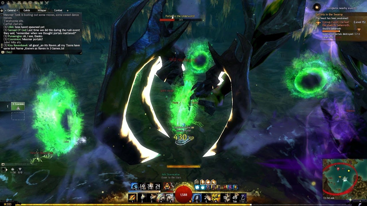 Guild Wars 2 - Fighting Shadow Behemoth, A Beginner's World Boss - YouTube