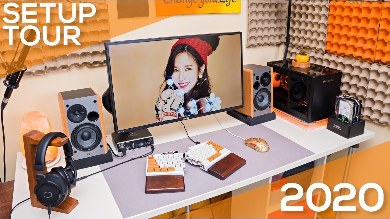 My Recommended Peripherals! + Work From Home, Game From Home Setup Tour ...