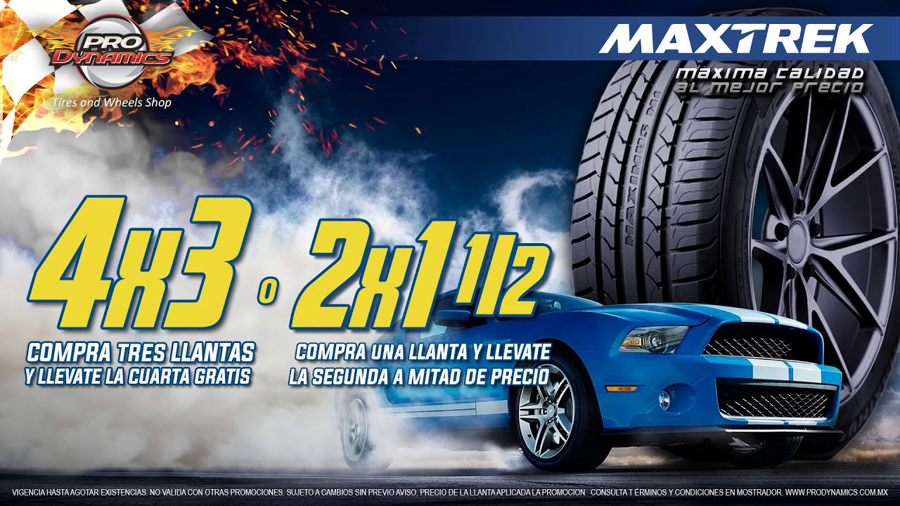 4x3 en llantas Maxtrek en Queretaro - YouTube