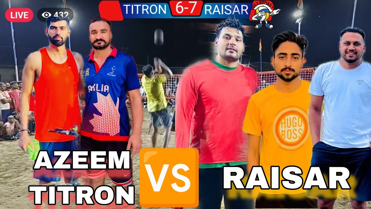 🛑EHO JE MATCH ROZ NI HUNDE BEST MATCH THULLIWAL TOURNAMENT AZEEM TITRON🆚JASSA RAISAR SIRRA 🔥🔥 ...