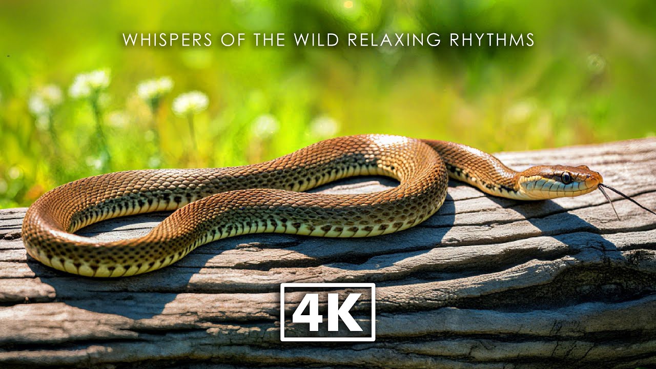 WILD ANIMALS 4K – Quiet Harmony of the Wild with Soft Piano & Natural ...
