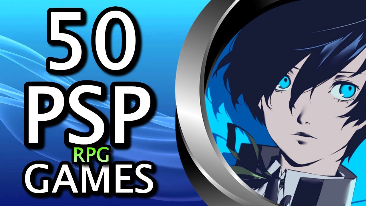 Top 50 PSP RPG Games (Alphabetical Order) - YouTube