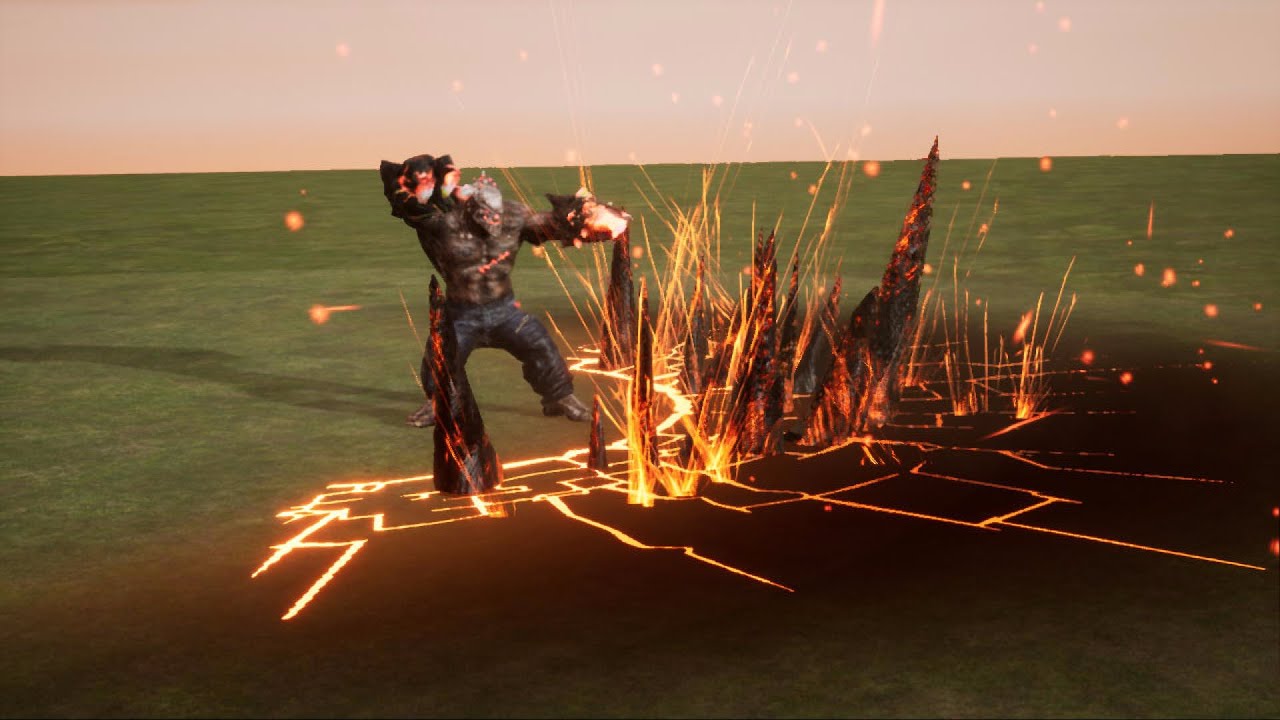 Unreal Engine - Ground Attack Fx - YouTube