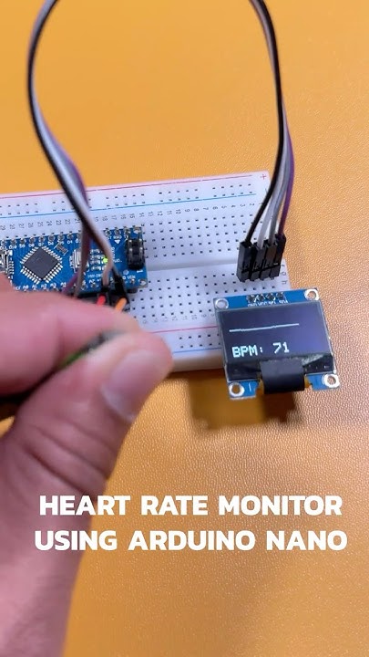 Pulse Meter using Arduino Nano | DIY Heart Rate Monitor #kitkraftindia #arduino #diy #heart ...