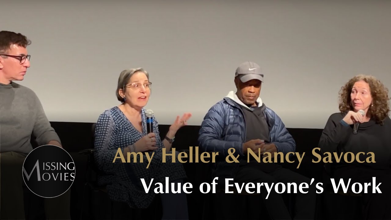 Amy Heller & Nancy Savoca Value of Everyone's Work - YouTube
