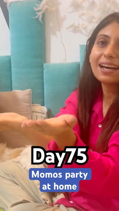 Day75/365 momos party at home air ho gyi ladai #arpitandpallavi #365daysvlogchallenge # ...