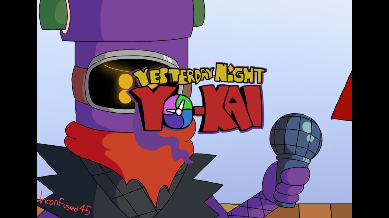 Yesterday Night Yo-kai (FNF x YKW) Mod Skins: VS Tord - YouTube