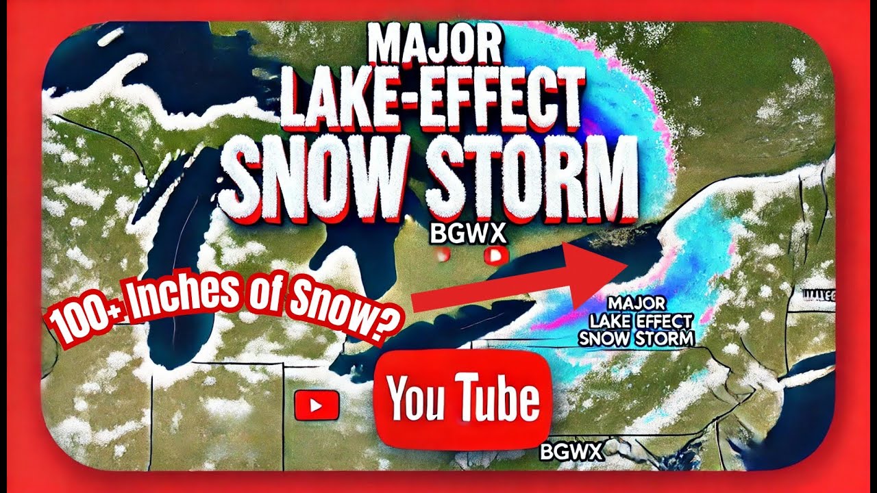 Historic Lake Effect Snowstorm Live Coverage - YouTube