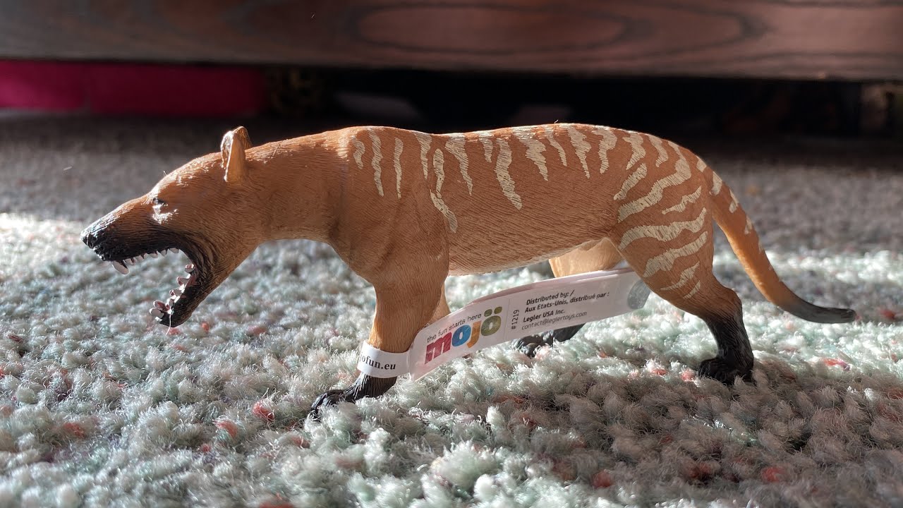 Mojo Hyaenodon Figure Review - YouTube