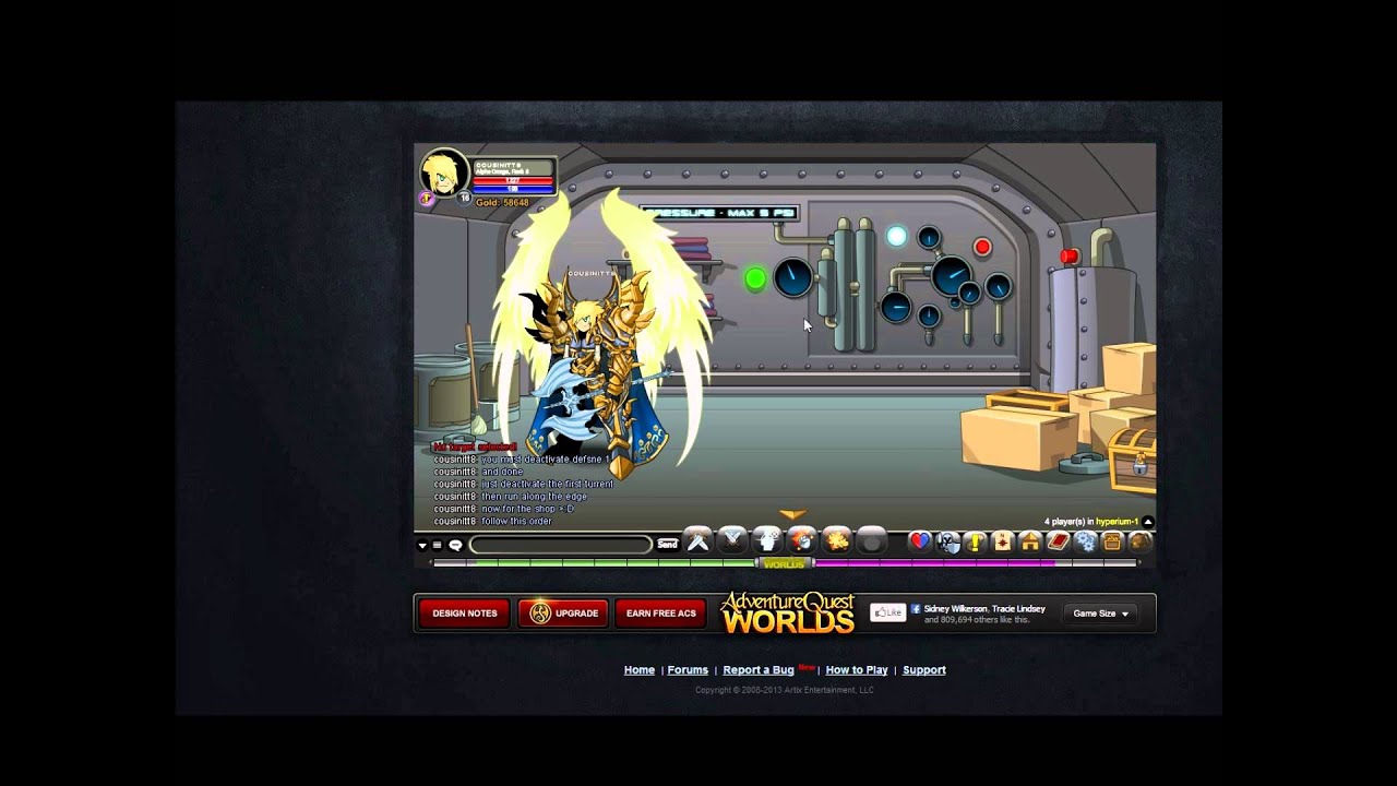 Aqworlds -hyperium guide - YouTube