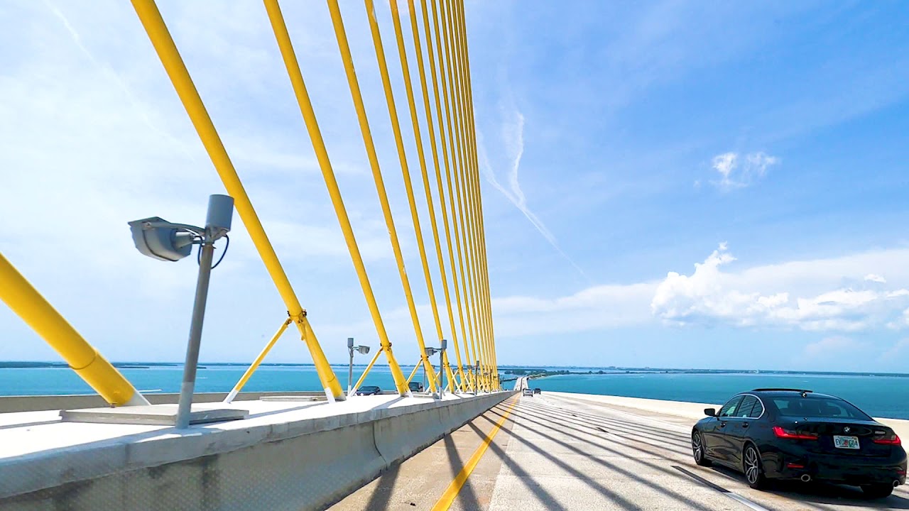 Take A Drive Over The Skyway Bridge in 20 Seconds! #SkywayBridge - YouTube