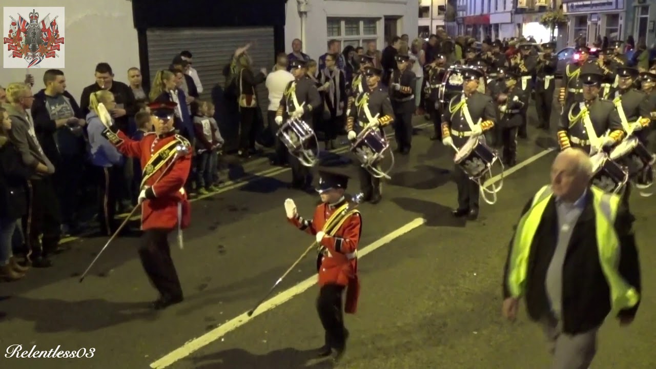 Ballymacarrett Defenders @ Dunloy Acc. 60th Ann. Parade 30/07/16 - YouTube