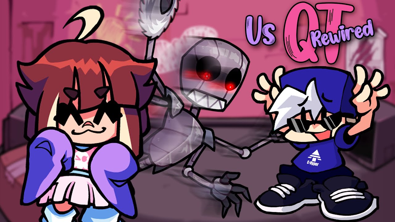 ESTE MOD ES PURA NOSTALGIA... Y DOLOR / FNF VS QT REWIRED FULL WEEK ...