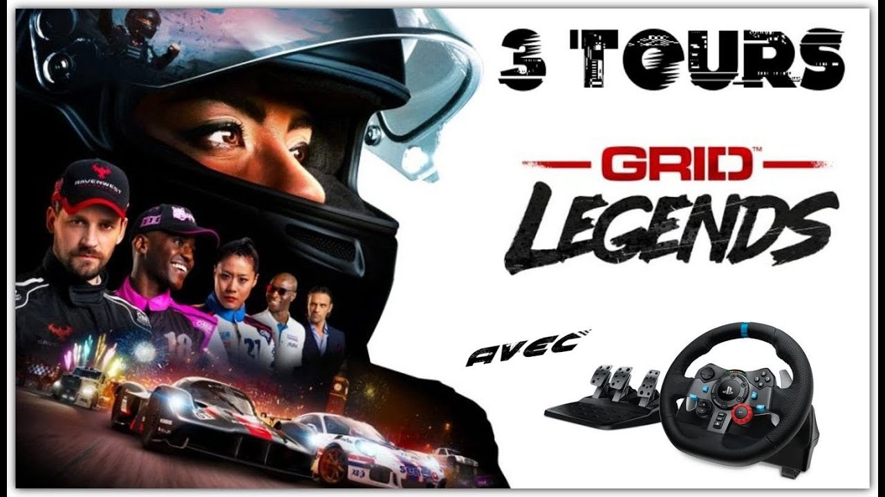 hors série course legend grid avec volant et pédale # ...