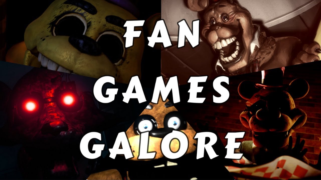 I Played Five FNaF Fan Games for Halloween - YouTube