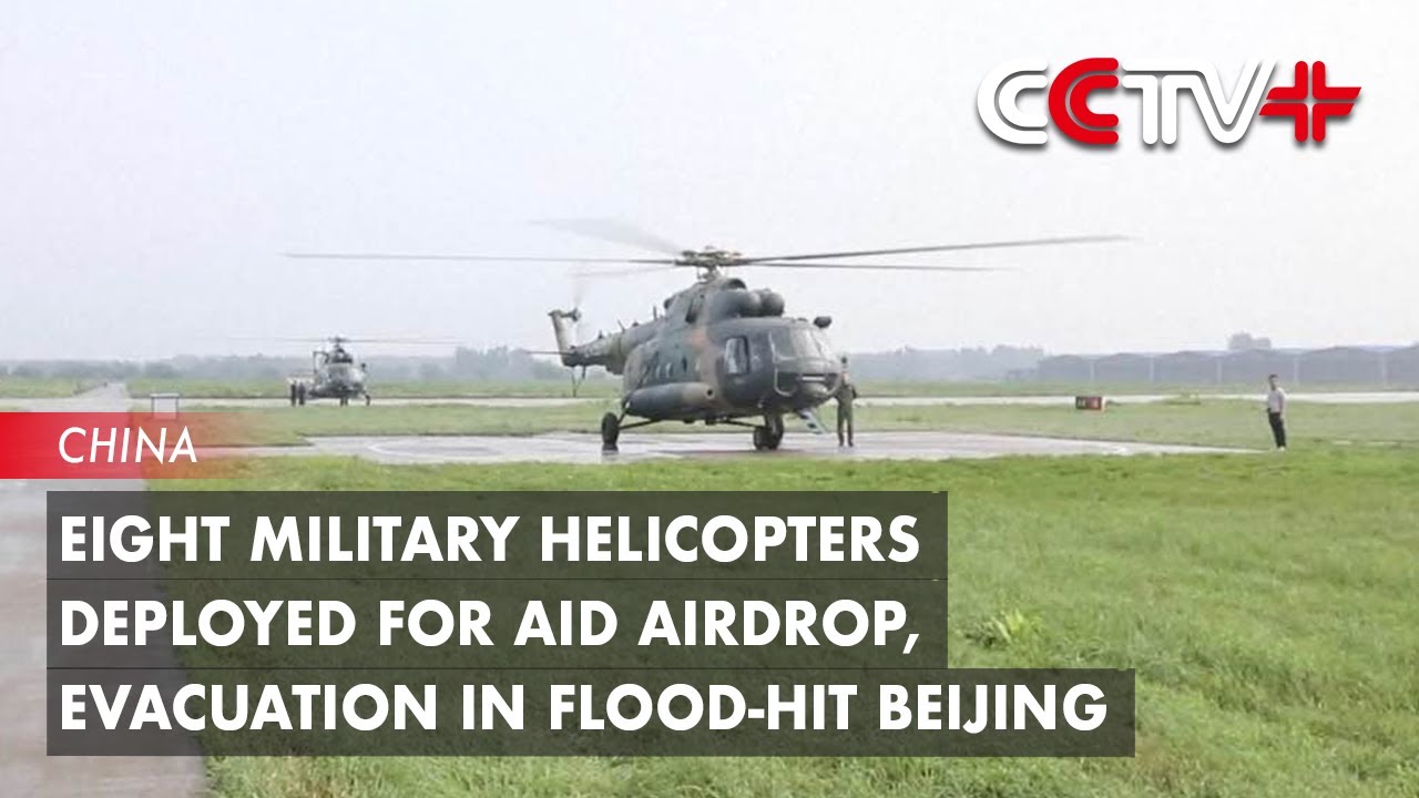 Eight Military Helicopters Deployed for Aid Airdrop, Evacuation in ...