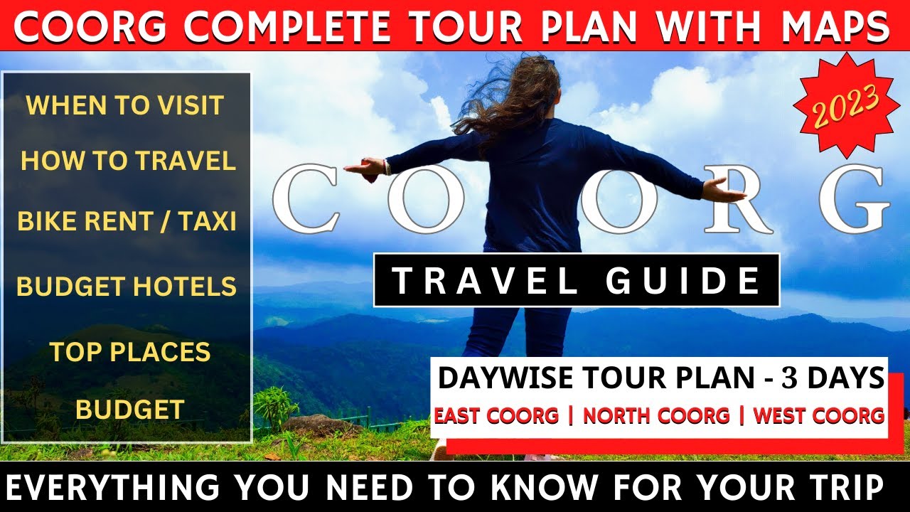 COORG Tour Guide 2023 | Coorg Tourist Places | Things To Do In Madikeri ...