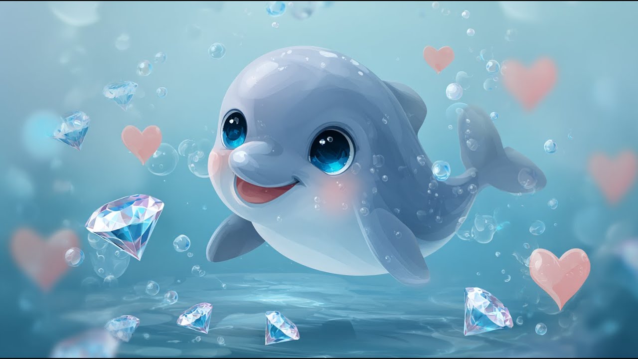 The Most Gentle Dolphin Lullaby 🐬 Deep Sleep Music for Babies 🎵 - YouTube
