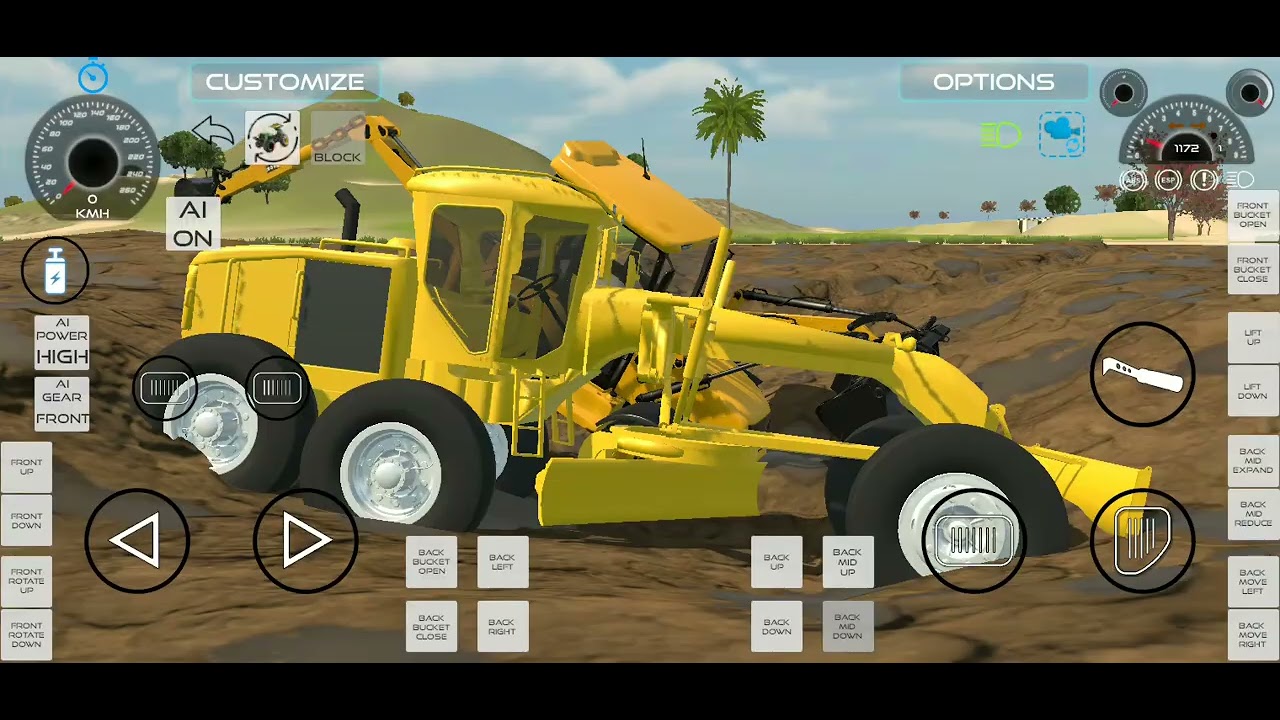 Jcb Vs Graders Touch Simulator Game Android Gameplay - YouTube