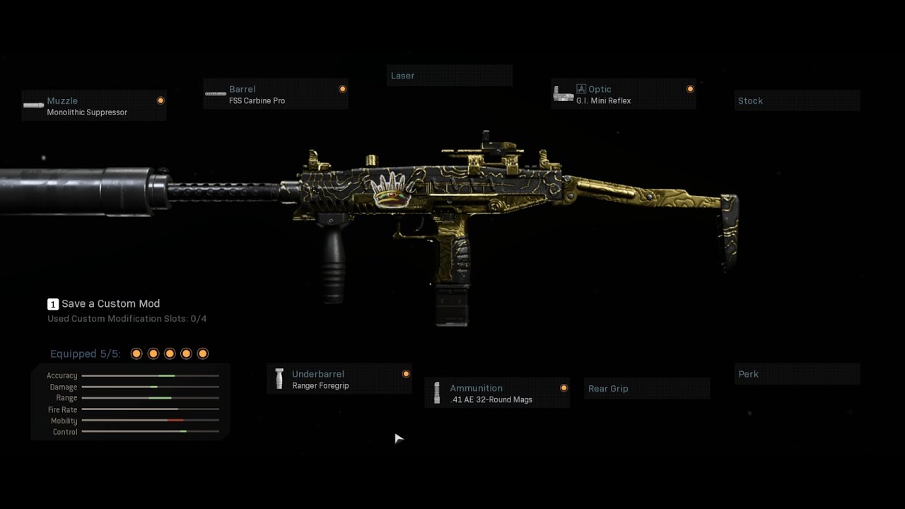 The UZI is a GOD GUN with the new attachments - YouTube