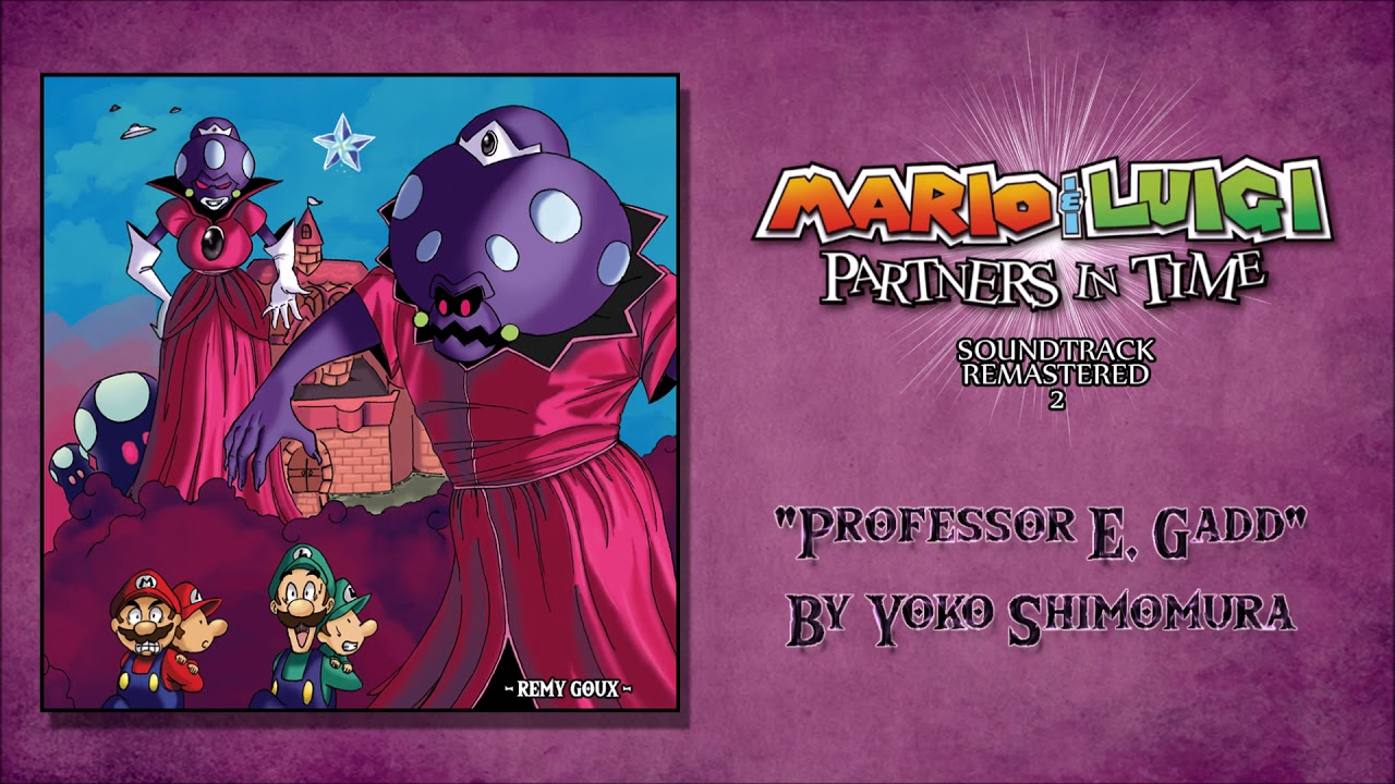 Professor E. Gadd (Mario & Luigi Partners in Time Soundtrack Remastered ...