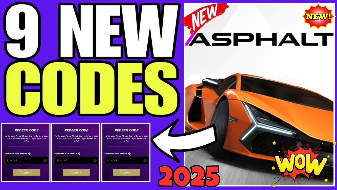 ⚡MAY CODES⚠️ ASPHALT LEGENDS UNITE MAY REDEEM CODES || ASPHALT LEGENDS ...
