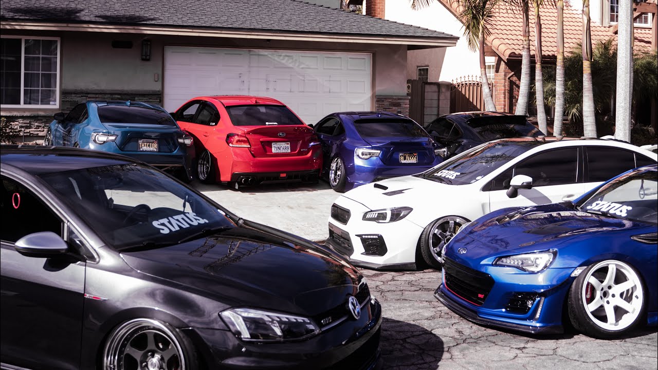 Stanced Cars drive 1000+ miles for a car show! TunerEvo 2023! - YouTube
