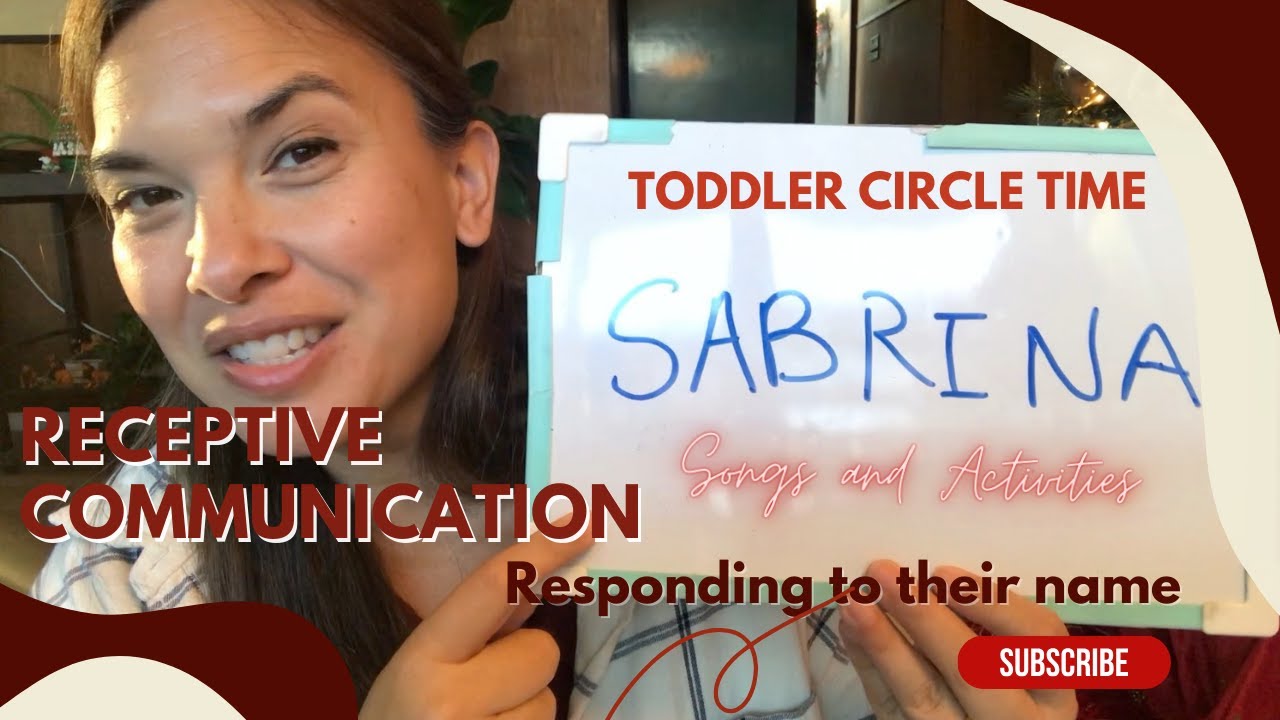 Receptive Communication-Responding to their Names, Circle Time Songs ...
