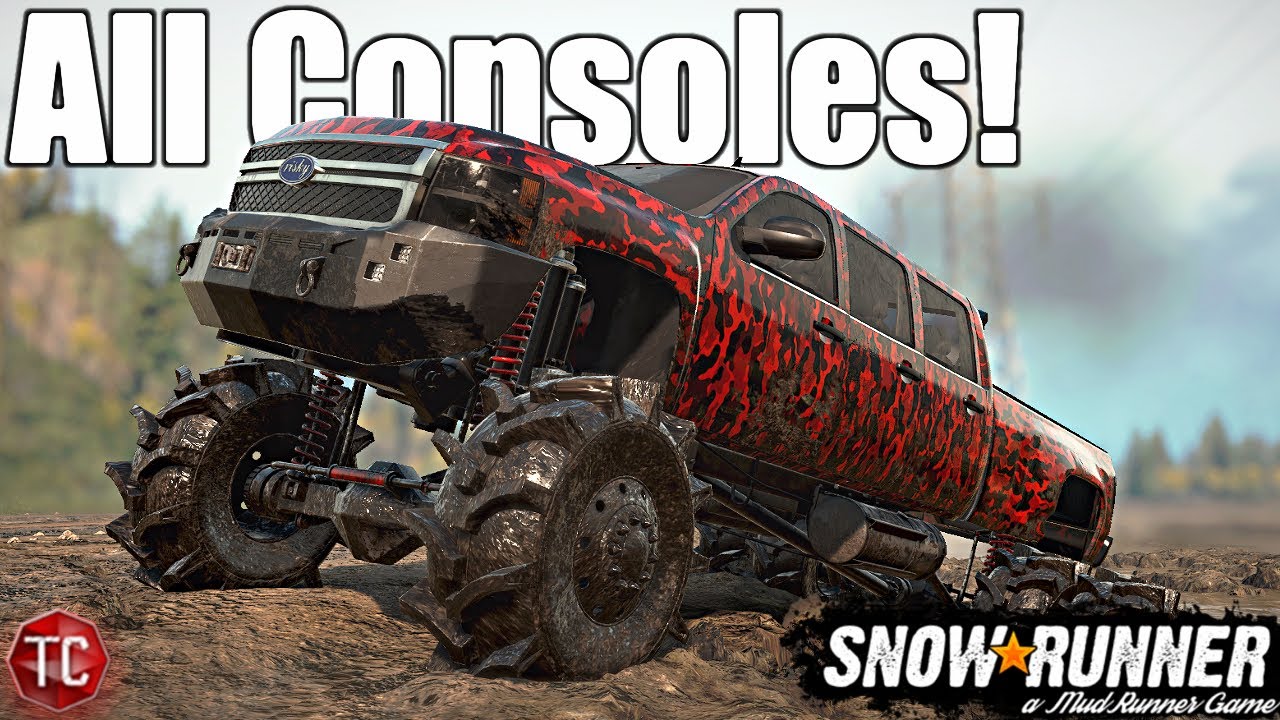 SnowRunner: ALL CONSOLE MUDDING ADVENTURE! NEW 6 Door Chevy Silverado ...