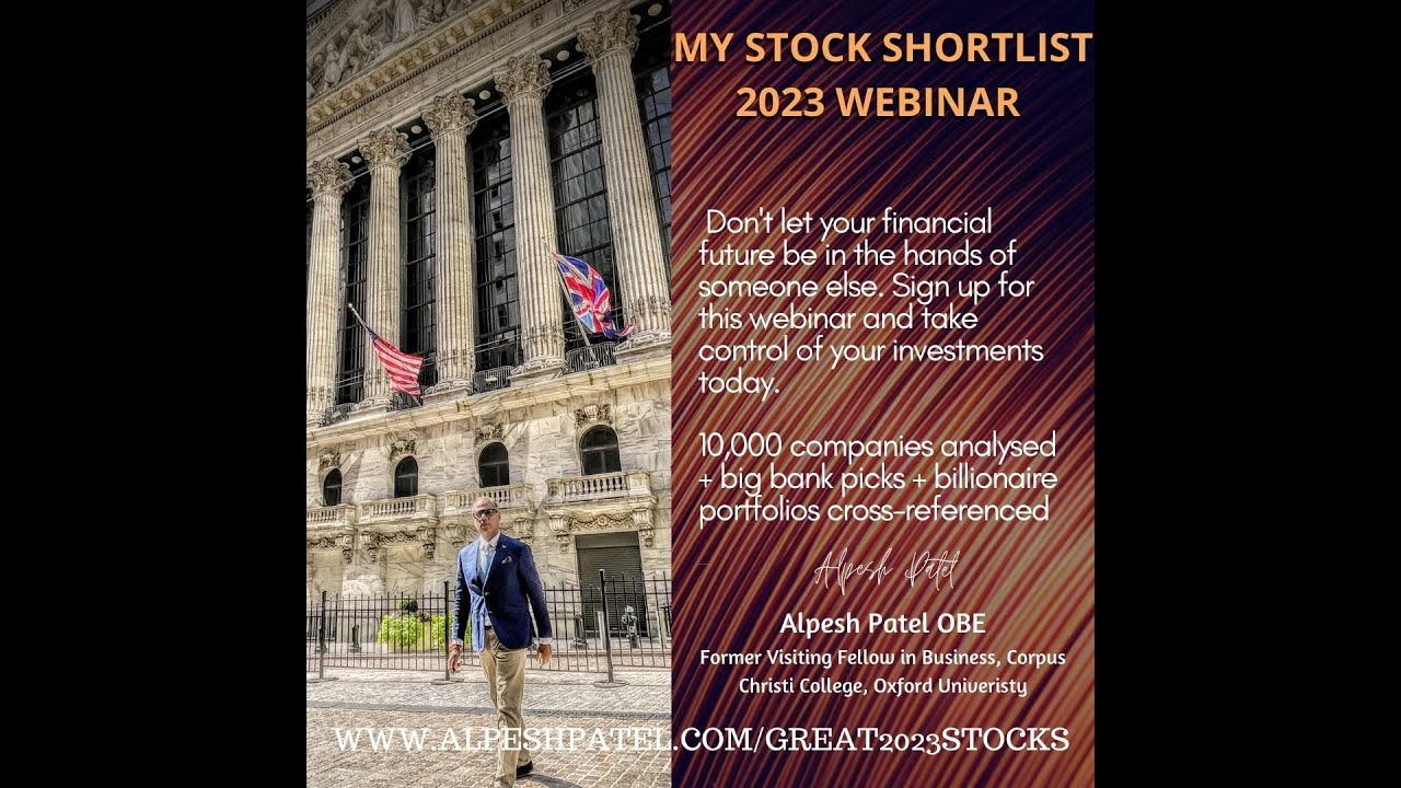 My Stocks Short List for 2023 - YouTube