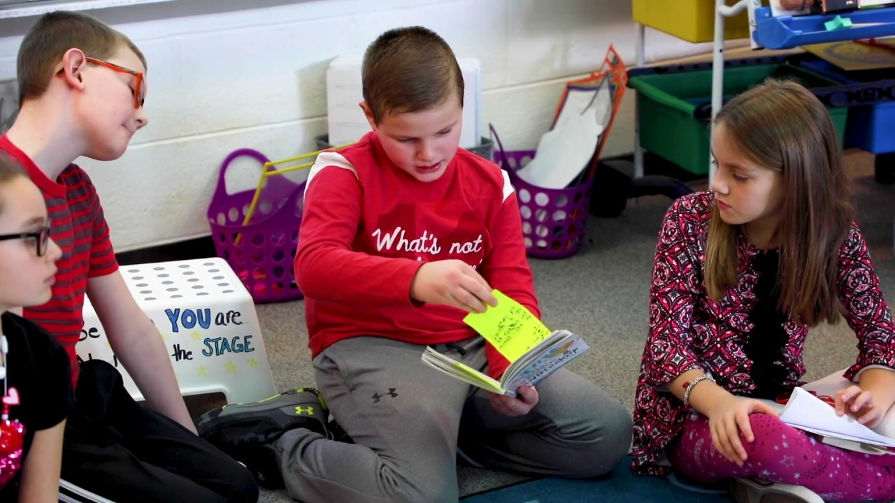 Reading Circles at Hamilton Elementary School - YouTube