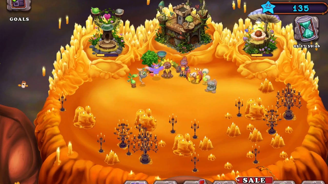 My singing monsters FIRE HAVEN! Tour ! - YouTube