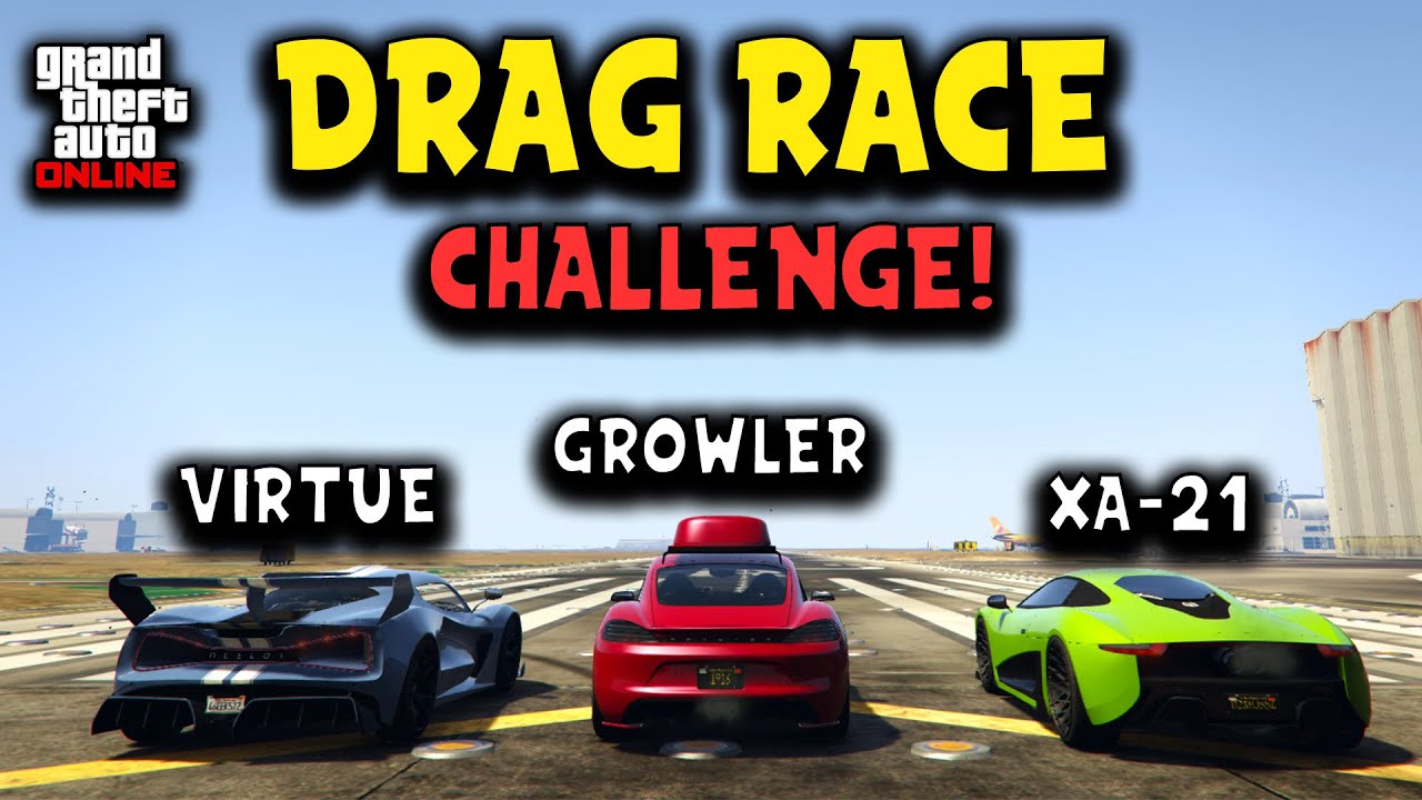 Drag Race Challenge! | GTA Online - YouTube