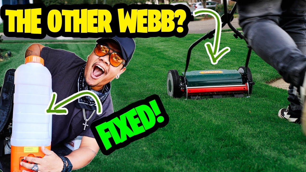 THERE'S ANOTHER WEBB REEL MOWER? Cuts under 1/2" 😳🇬🇧 5 year old PETRA ...