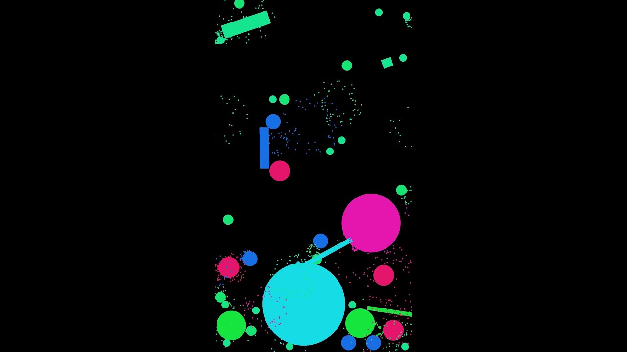 Colorful Merge Balls: Grow Bigger ASMR Game #Short - YouTube