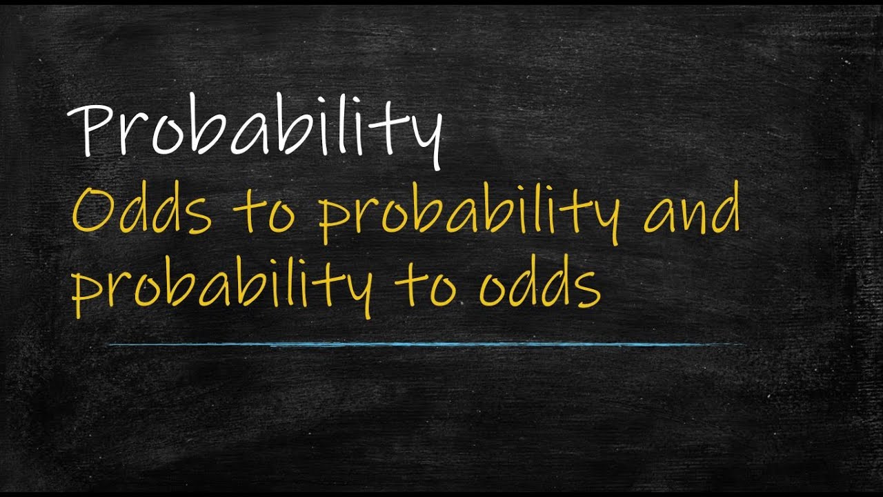 Probability Math 127 Section 11.2 Video 2 Probability and Odds - YouTube