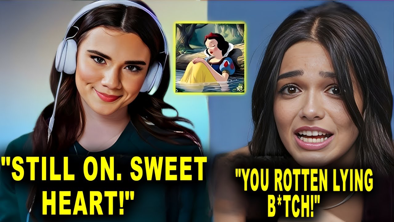 Rachel Zegler's MELTDOWN as Brett Cooper Drops BOMBSHELL Snow White ...