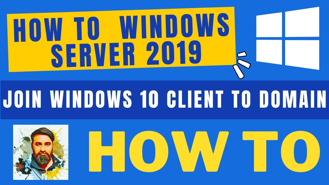 How to Join Windows 10 client to Domain Windows Server 2019 on VMware ...