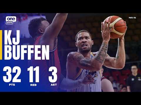KJ Buffen ERUPTS FOR 32 PTS for Magnolia vs Blackwater | PBA SEASON 50 GOVERNORS' CUP