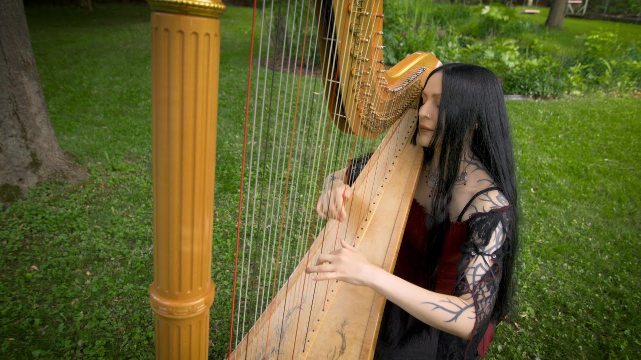 The Lord of the rings (The Shire) - Myriam Reid, Harp - YouTube