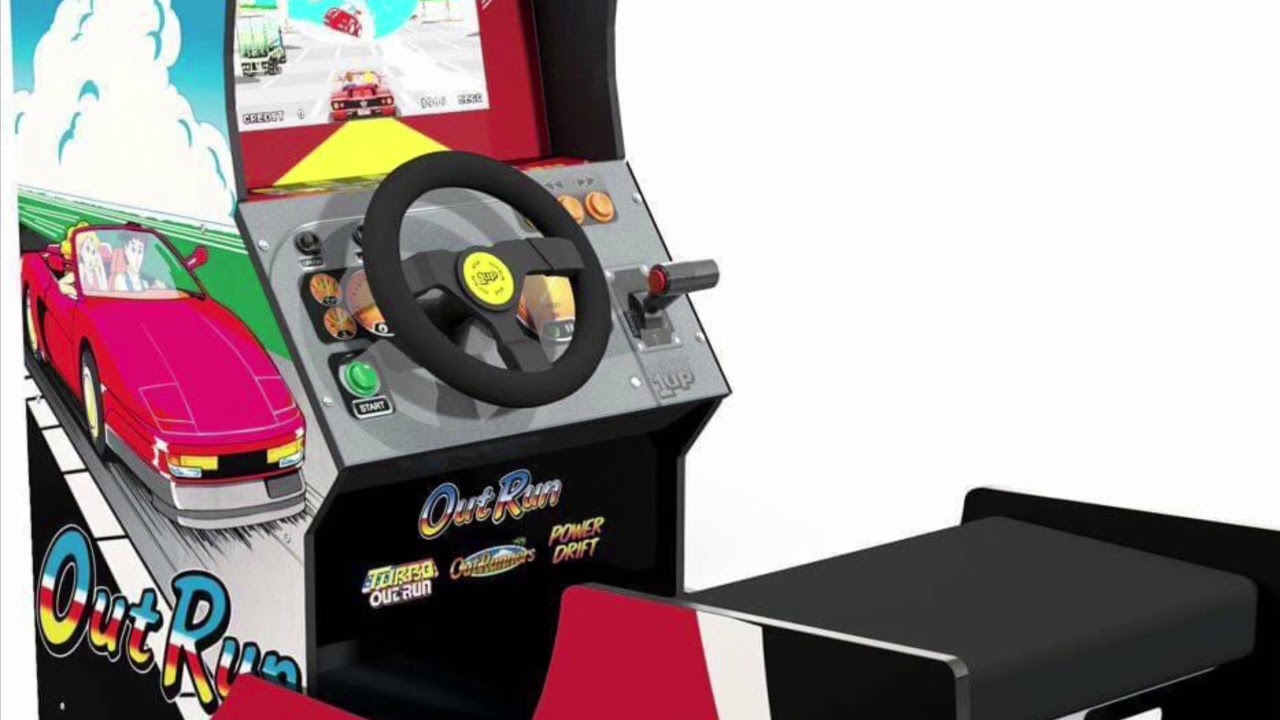 Arcade1Up Outrun Seated Arcade Cabinet 2020 Release - YouTube