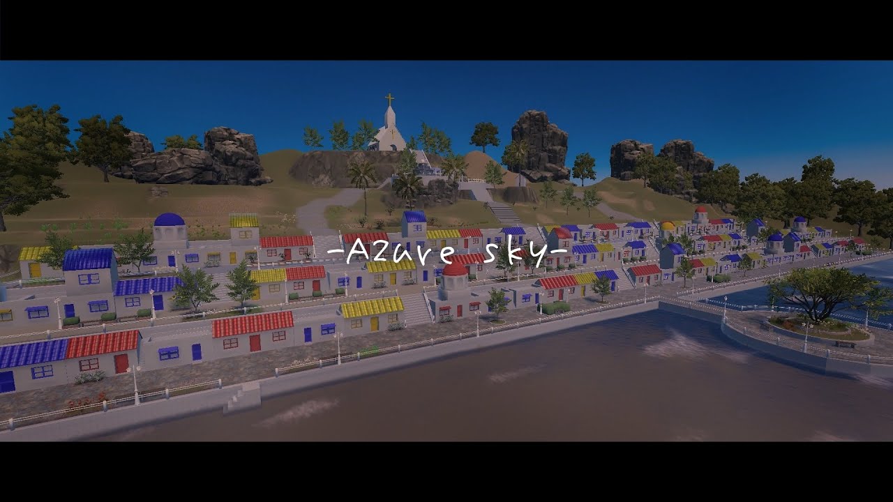 【VRChatワールド紹介】-Azure sky- - YouTube