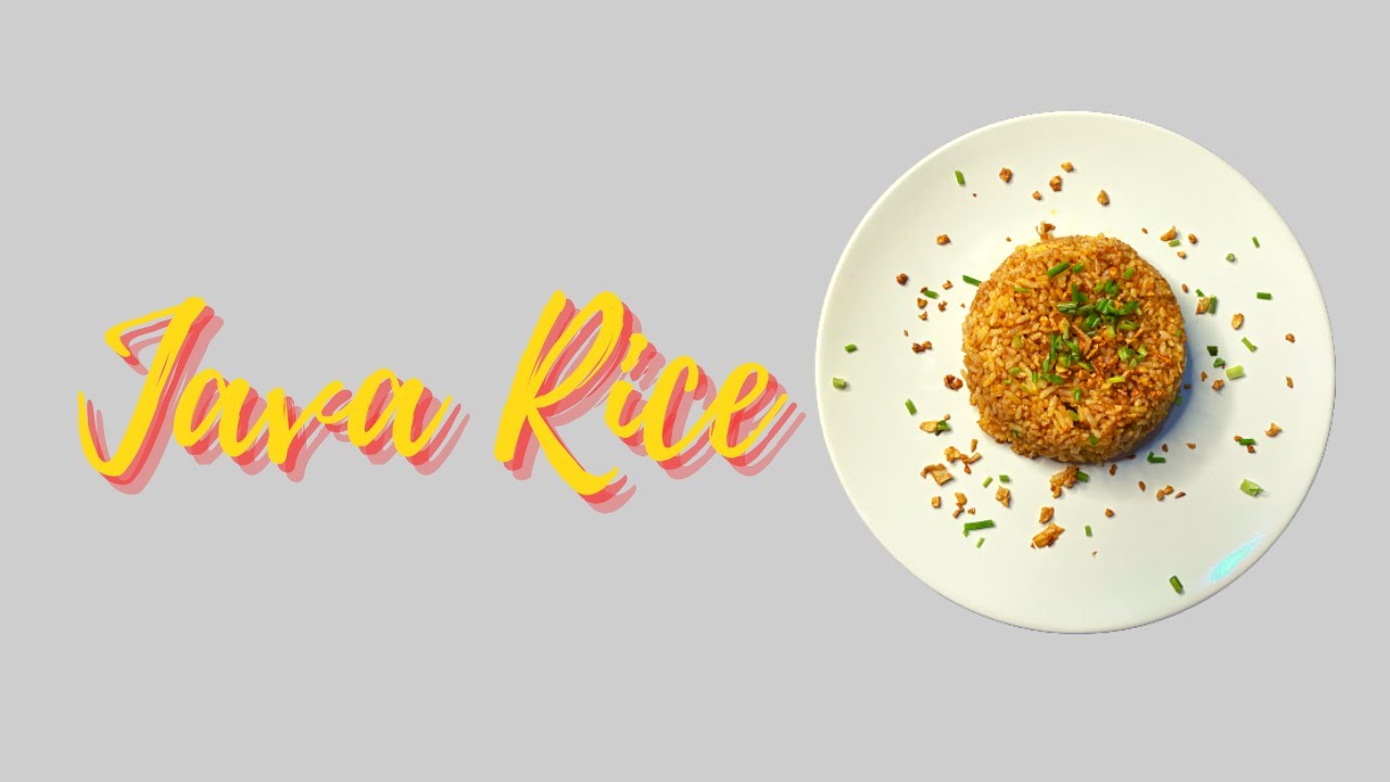 Java Rice - YouTube