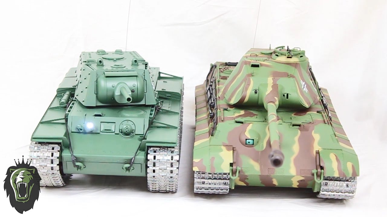 Radio Controlled WWII Tanks - YouTube