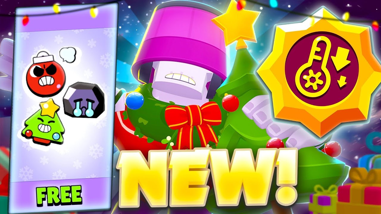 (NEW) Update Star Power! - Free Limited Brawlidays Pins & Gemming New ...
