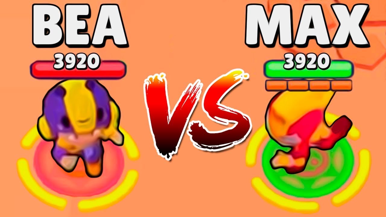 🐝BEA VS MAX ⚡️ en BRAWL STARS 🤯 | Mejor Batalla 1vs1 Gameplay BEA y MAX ...