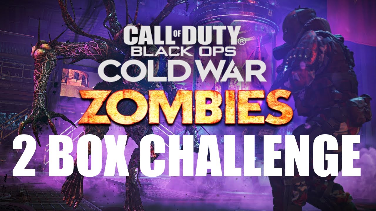 Call Of Duty Cold War 2 box challenge - YouTube