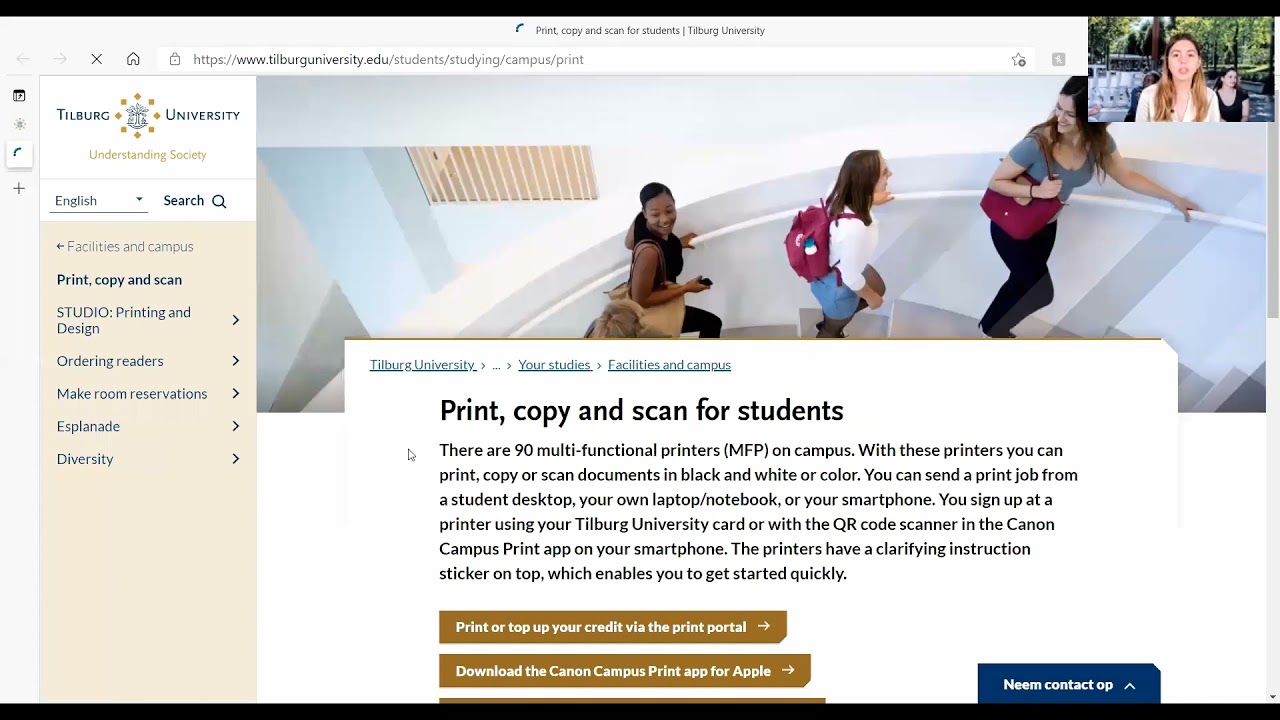 Printing on Campus ENG - YouTube